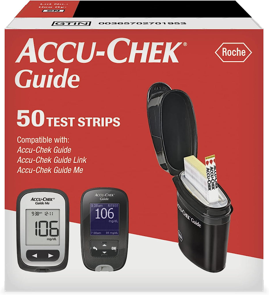 Accu-Chek Guide Test Strips, 50ct - Affordable OTC
