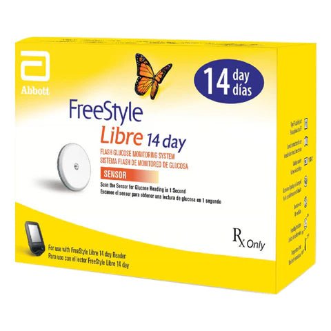 FreeStyle Libre 14-Day Sensor – Real-Time CGM, Factory Sealed ...
