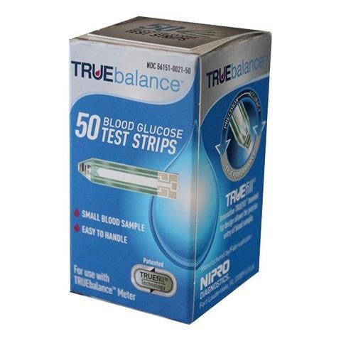 True Balance Glucose Test Strips 50ct – Affordable OTC